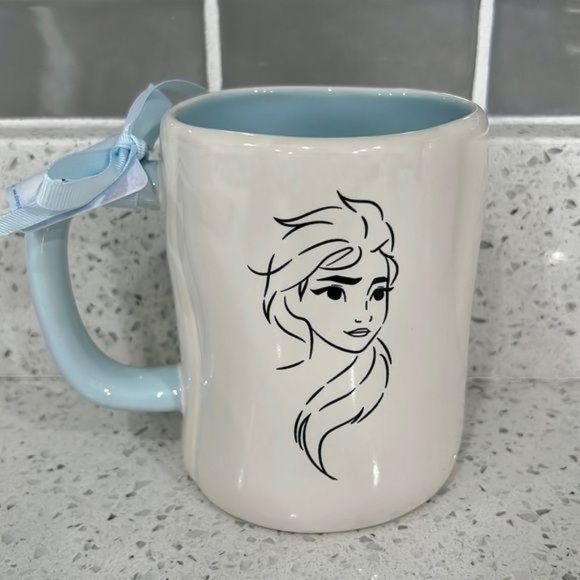Disney | Dining | New Rae Dunn Disney Frozen Elsa Ice Queen Coffee Mug ...